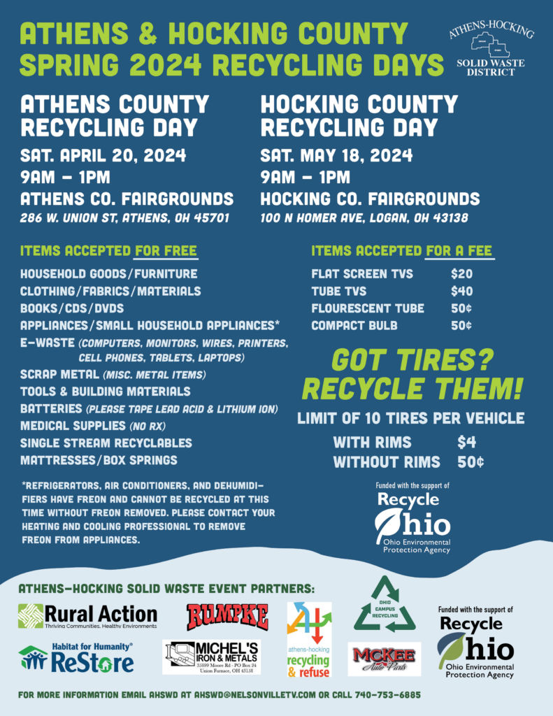 Events & Recycle Days – AHSWD